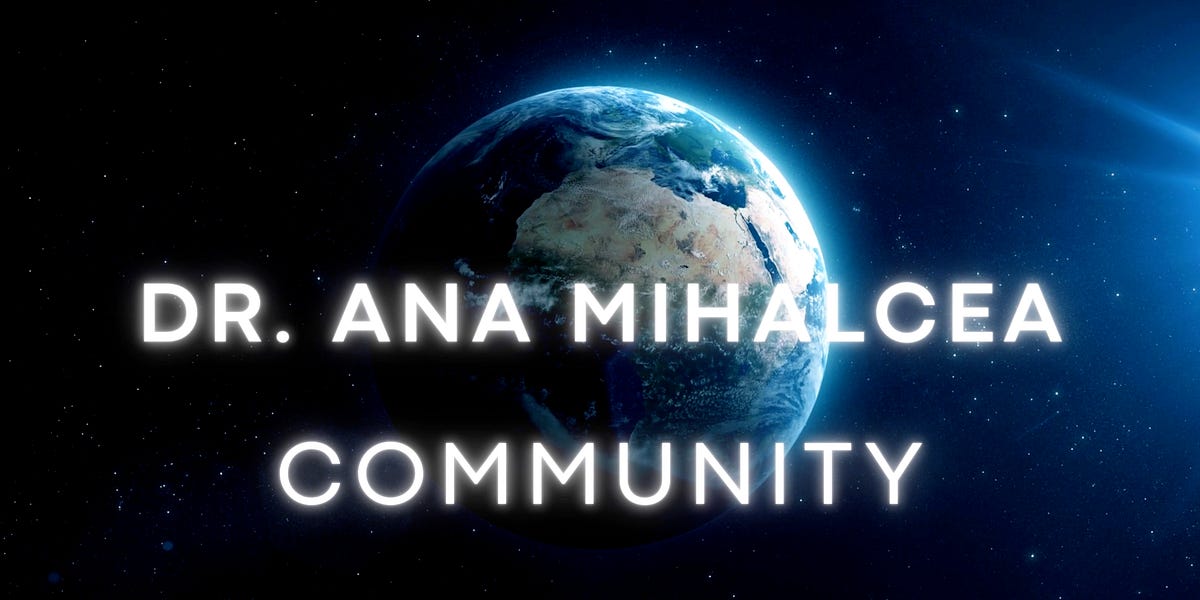 Dr Ana's Community Platform Launch September 15th, 2023, 1 PM PST