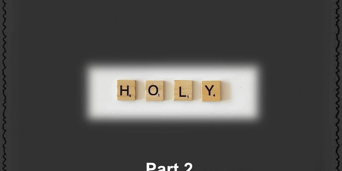 Holy, Part 2: How to Heal Our Culture God's Way