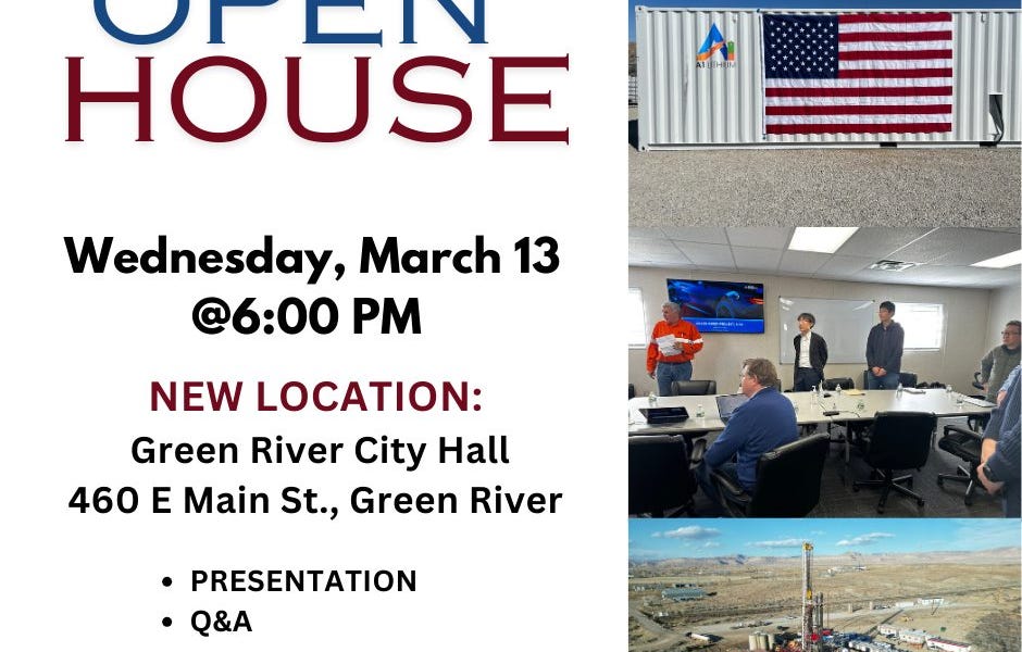 UPDATED: Location change: Lithium drilling open house will happen at City Hall, site tours ...