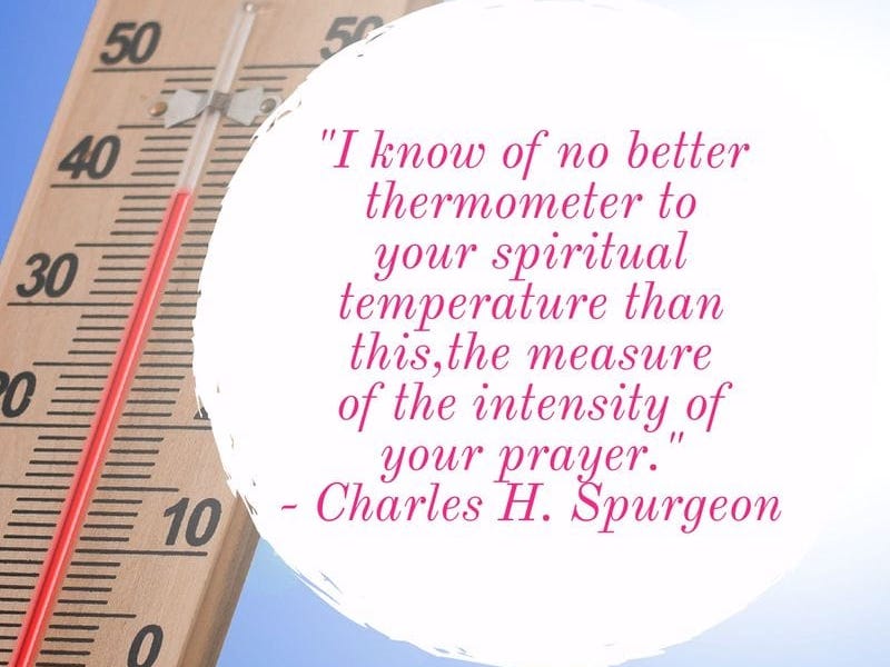 What's Your Spiritual Temperature? - by Mark Capasso