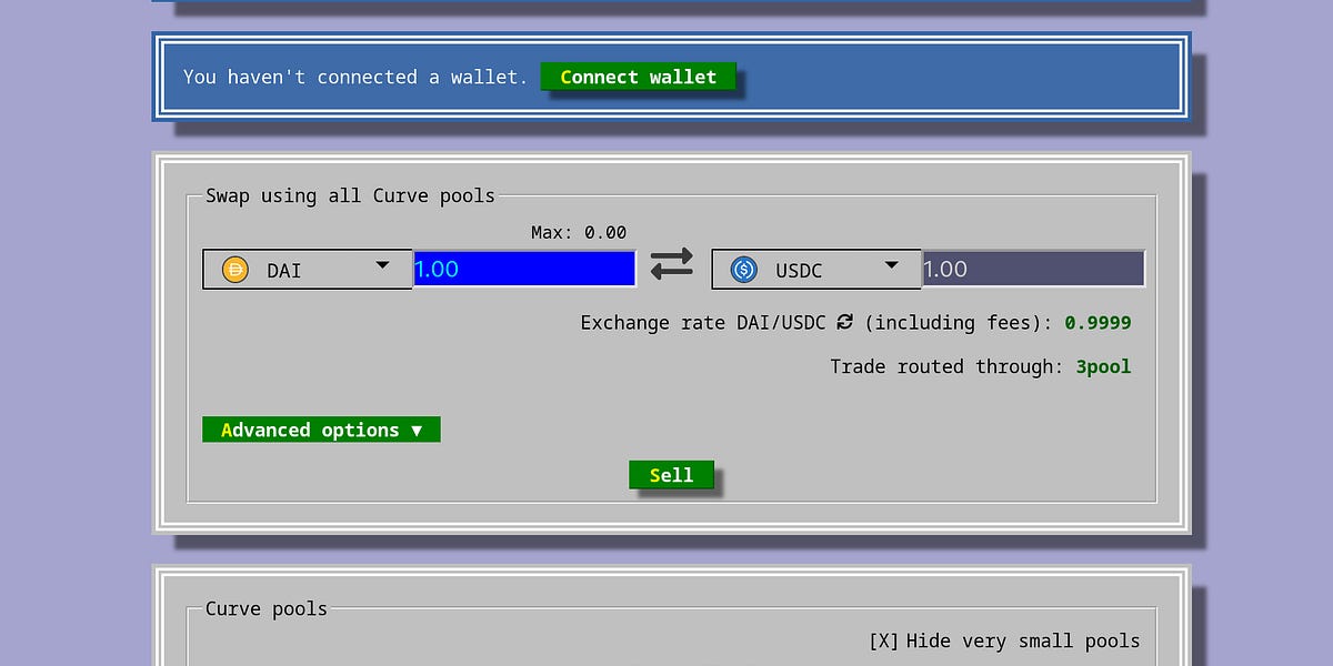 Curve StableSwap Liquidity Pool — Part I: Introduction