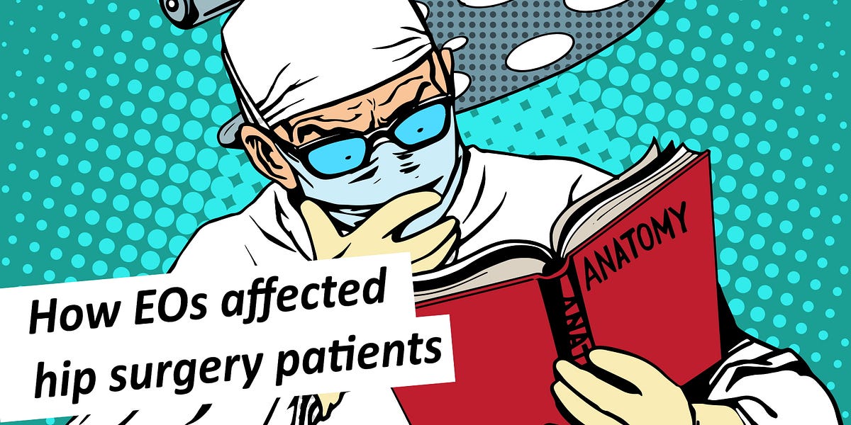 How EOs affected hip surgery patients - by L. Marrick
