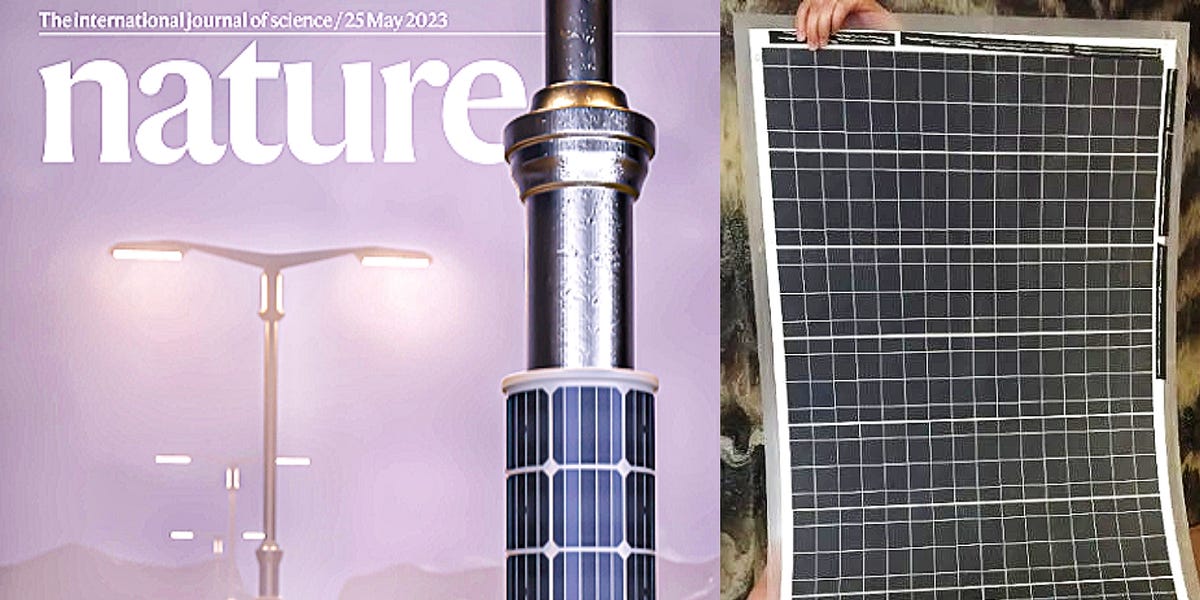Flexible Solar Cells That Can Be Rolled Like Paper Created By Chinese ...