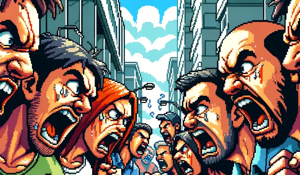 Apple Pie. Angry People. Other News. - by Daniel Beach