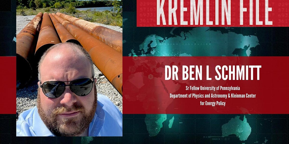 Kremlin File: Unmasking Russia's Sabotage Operations with Dr. Benjamin L. Schmitt