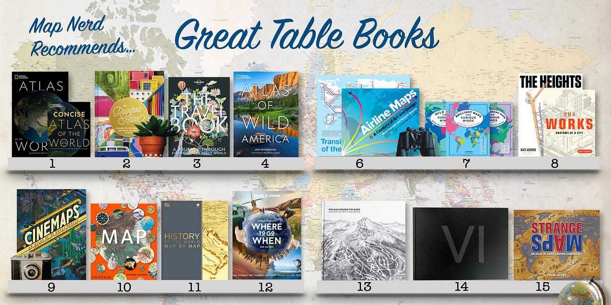 🎁 Gifts For Map Nerds! 🎁 - Map Nerd