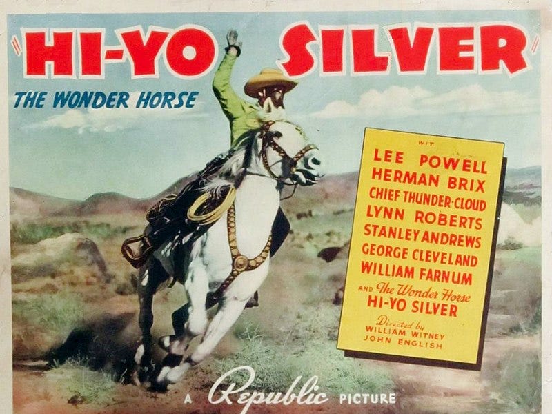 Hi-ho, Silver! Away! - by Stephen Spartacus