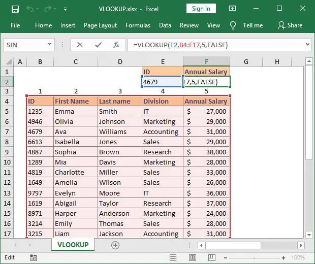 How to use VLOOKUP in Excel - by Radu - Excel Explained