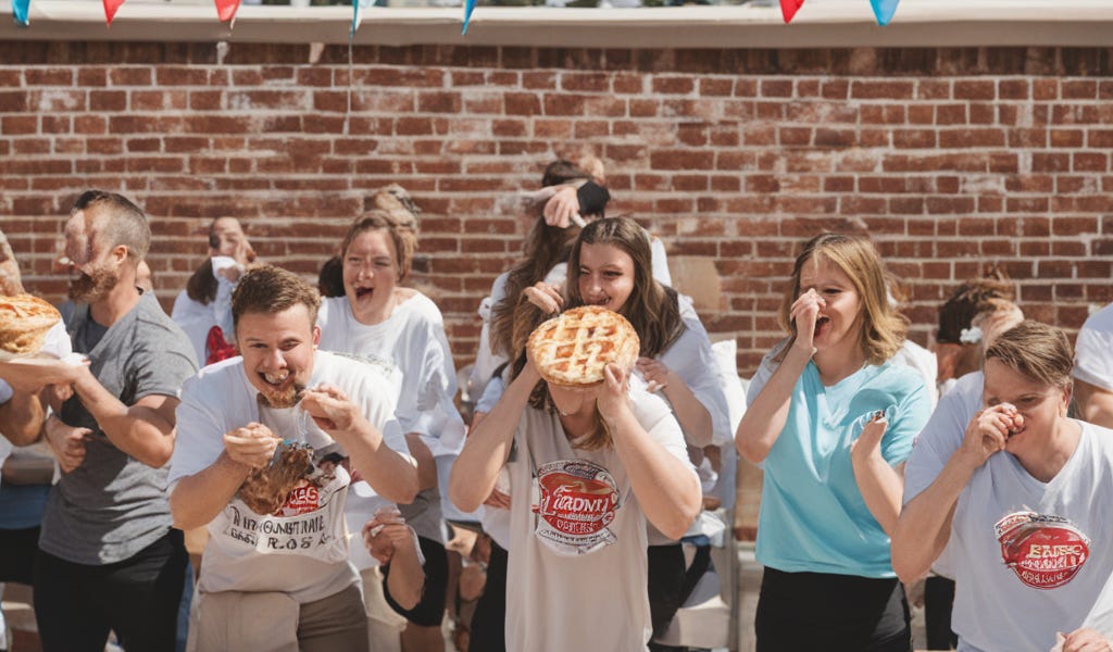 The Reward for Winning a Pie Eating Contest is Usually More Pie