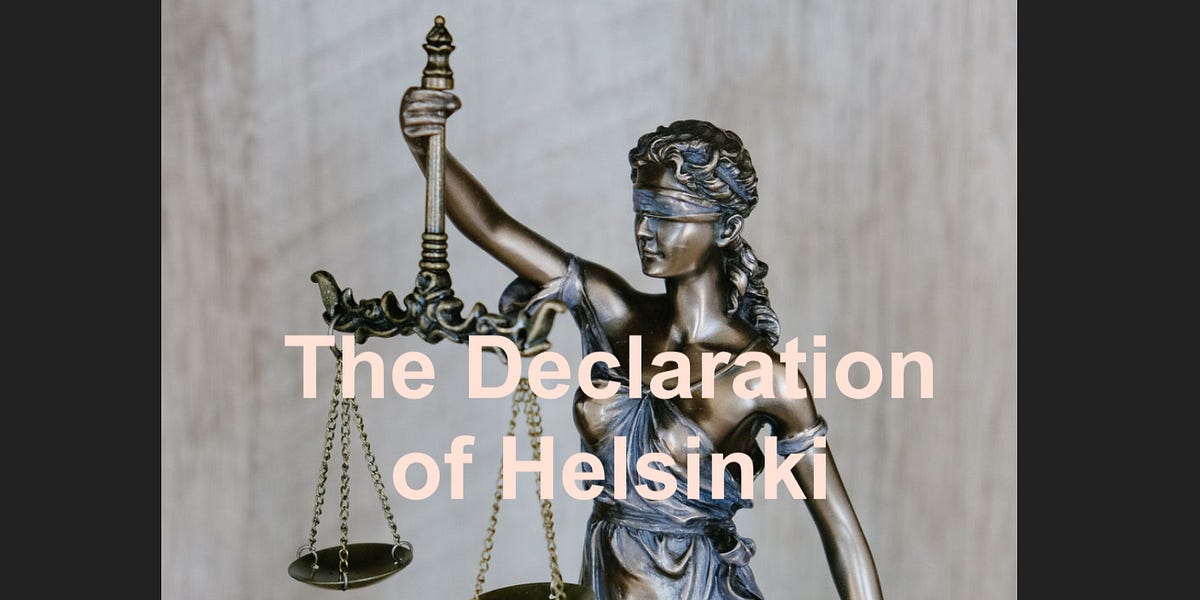 The Declaration of Helsinki - by Andrea Salvatore Buffa