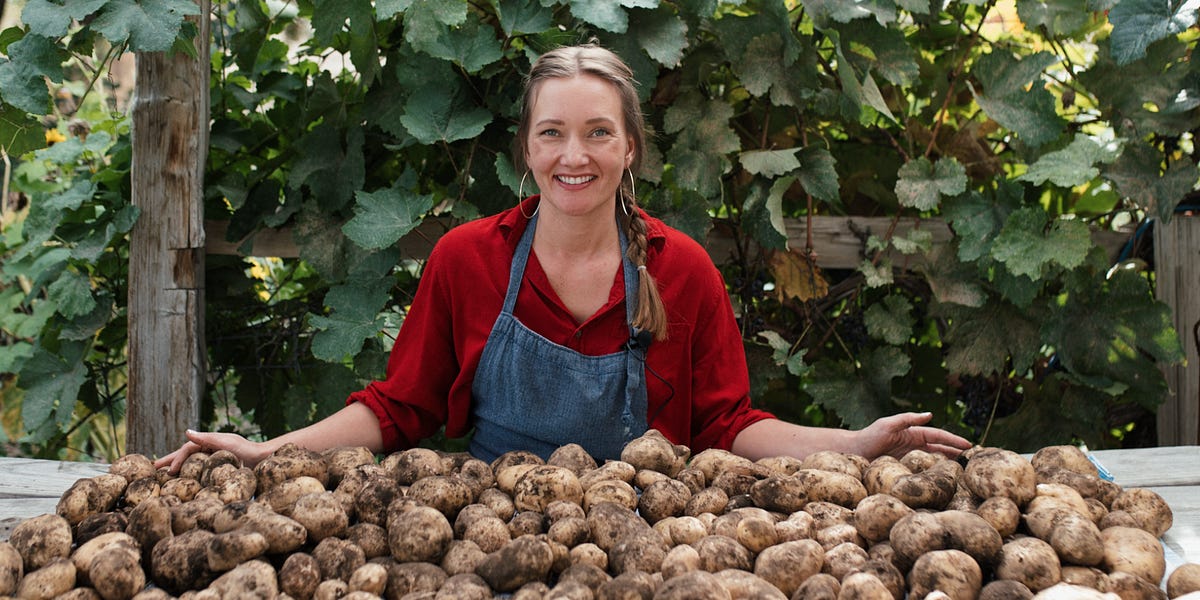 Come harvest, store, and cook potatoes with me!