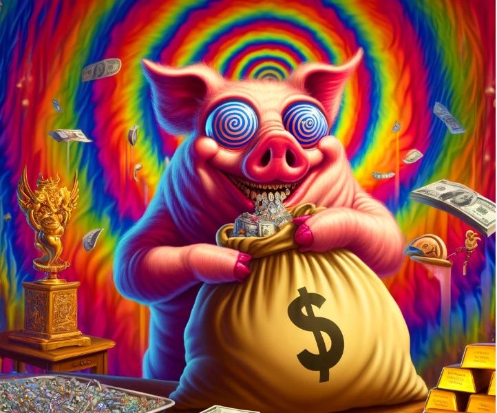 China: A Pig On LSD? - Ripped From The Headlines, April 25, 2024
