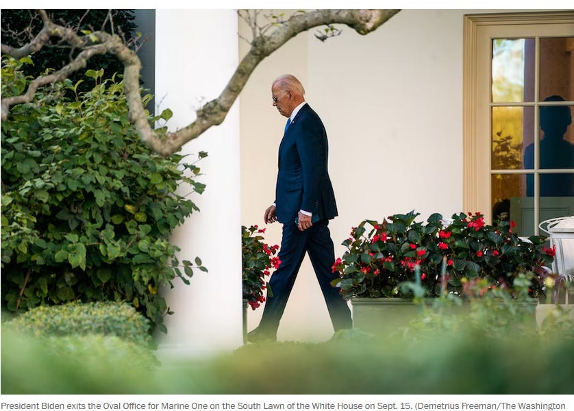 WAPO Shows Trump Up By 10%, Calls Own Poll "Outlier"