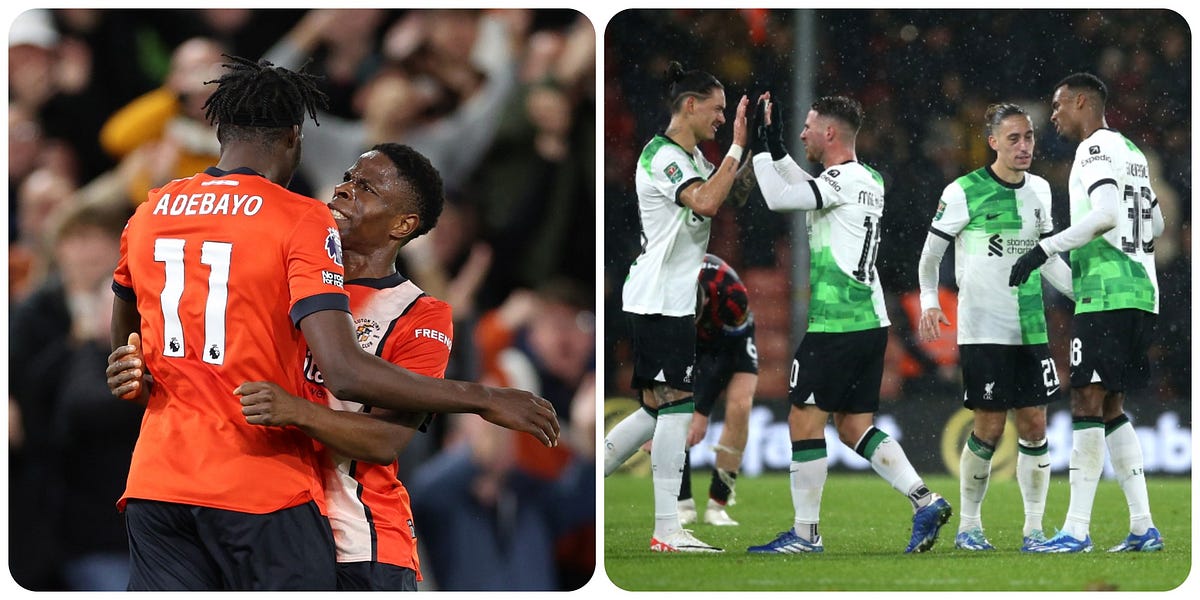 📊EOTK Stats Pack: Luton v Liverpool - Form guide, the Reds vs previous ...