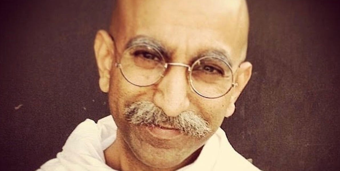Gandhi Tells Jokes - by Rajiv Satyal - FunnyIndian