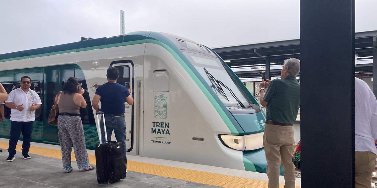 Mexico's Maya Train Makes Debut on the Yucatán Peninsula