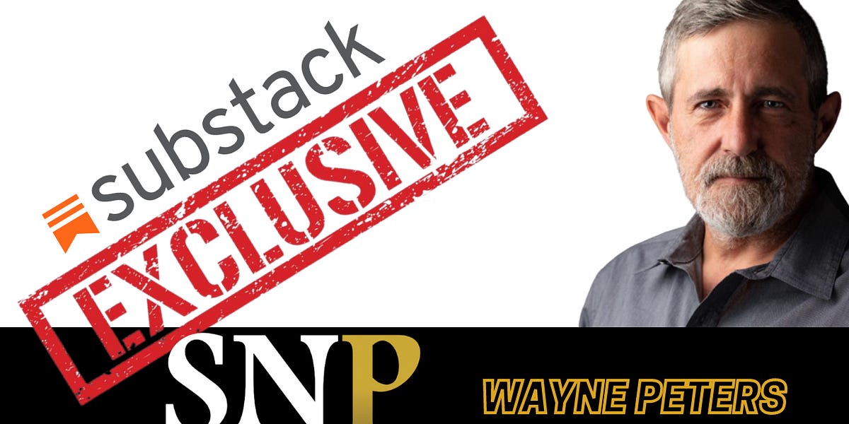 Wayne Peters Exclusive - Shaun Newman Podcast Substack