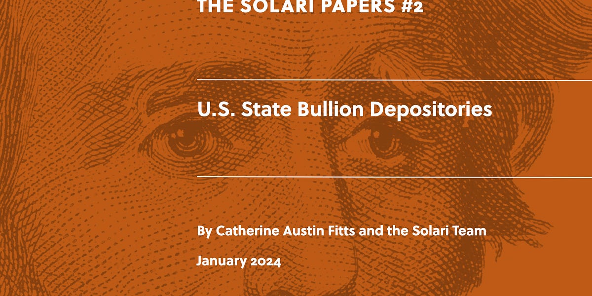 U.S. State Bullion Depositories