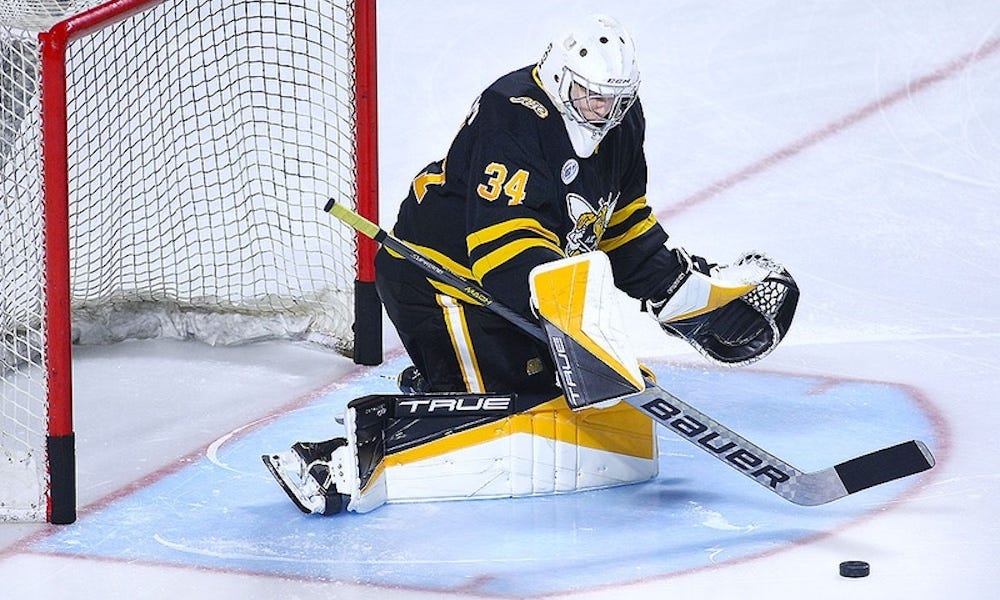 Goaltender Nils Wallstrom commits to Merrimack out of the transfer portal