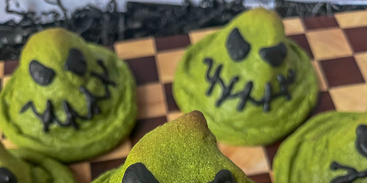 Oogie Boogie Stuffed Cookies - by Rachael Galano