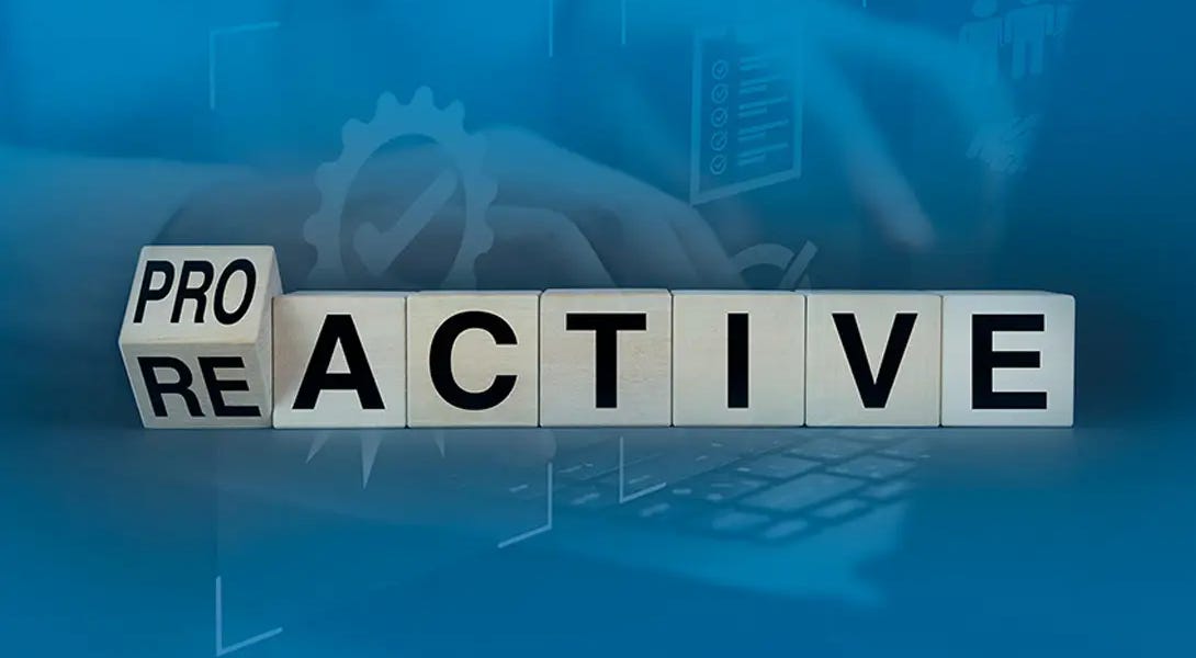 Shifting from Reactivity to Proactivity: A Journey of Mind Control Shifting from Reactivity to Proactivity: A Journey of Mind Control