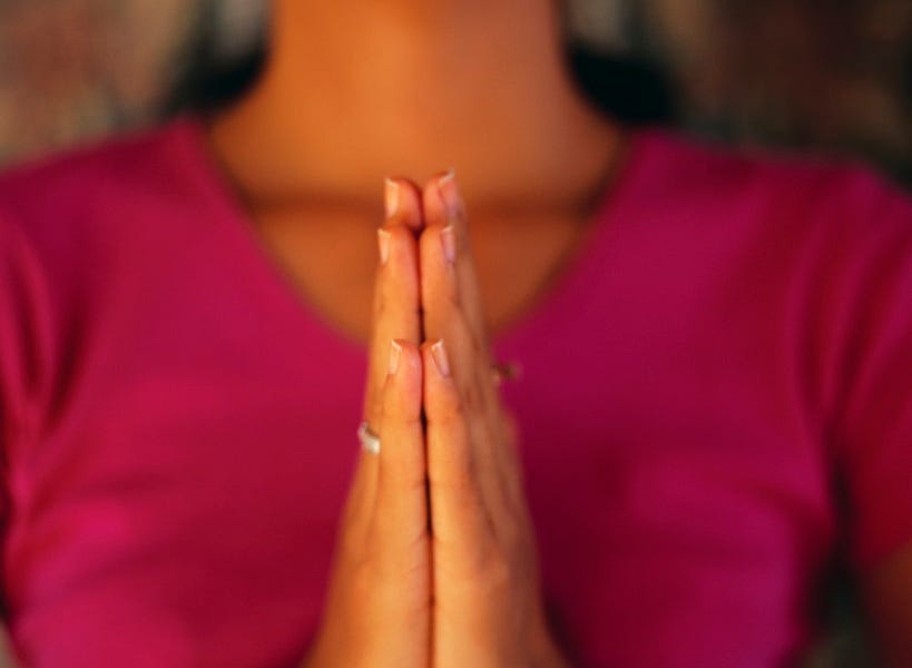 Four dimensions of prayer - by Mark Lee Robinson