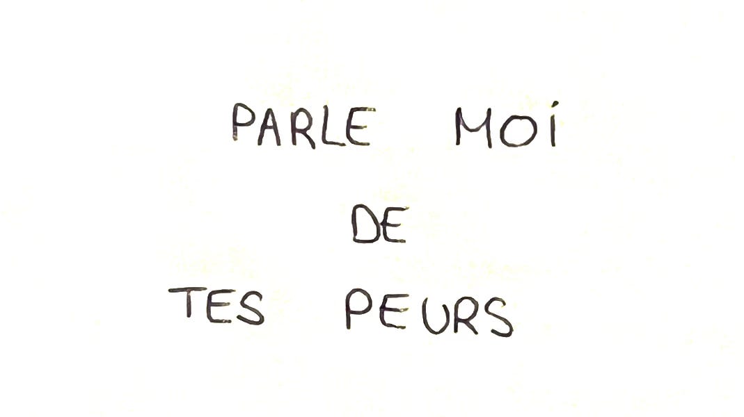 Parle moi de tes peurs - by Mathilde Cossé