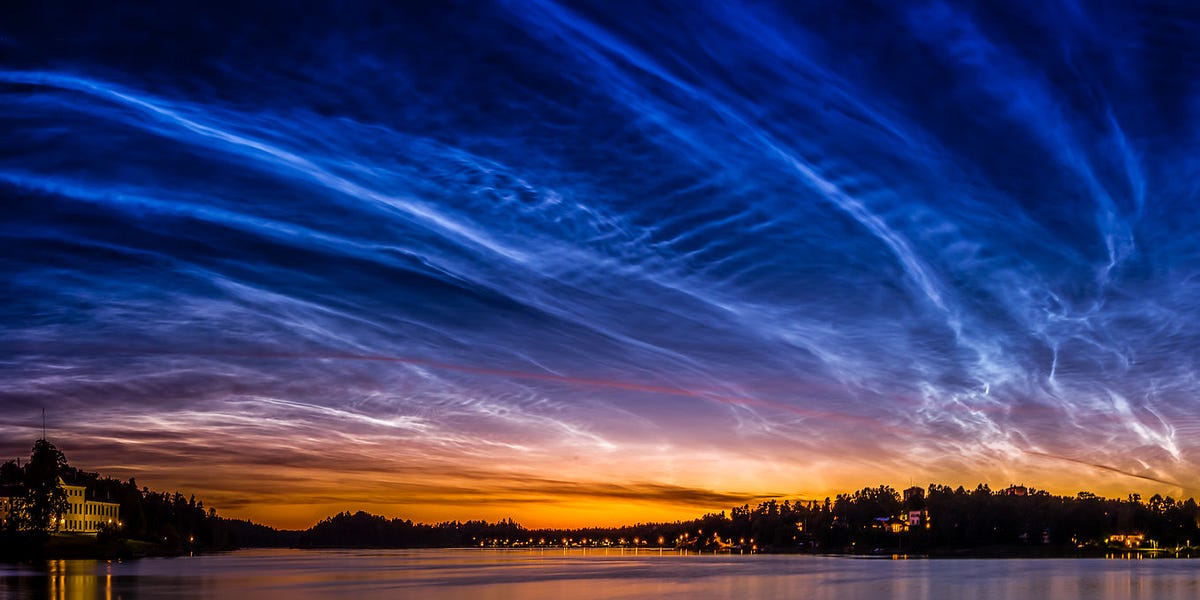 Noctilucent Clouds - by Wren - Skies Above