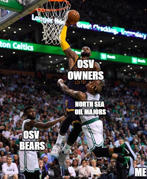 North Sea OSV update - by Edward Finley—Richardson