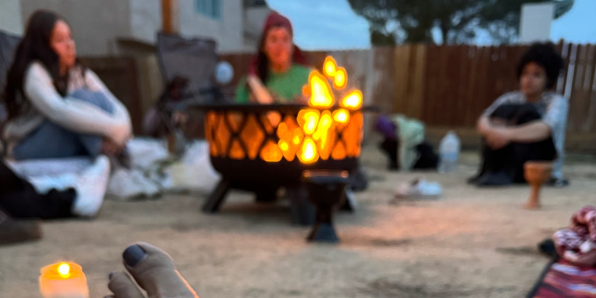 Sitting in my first Kambo Ceremony - by Ali Zamora