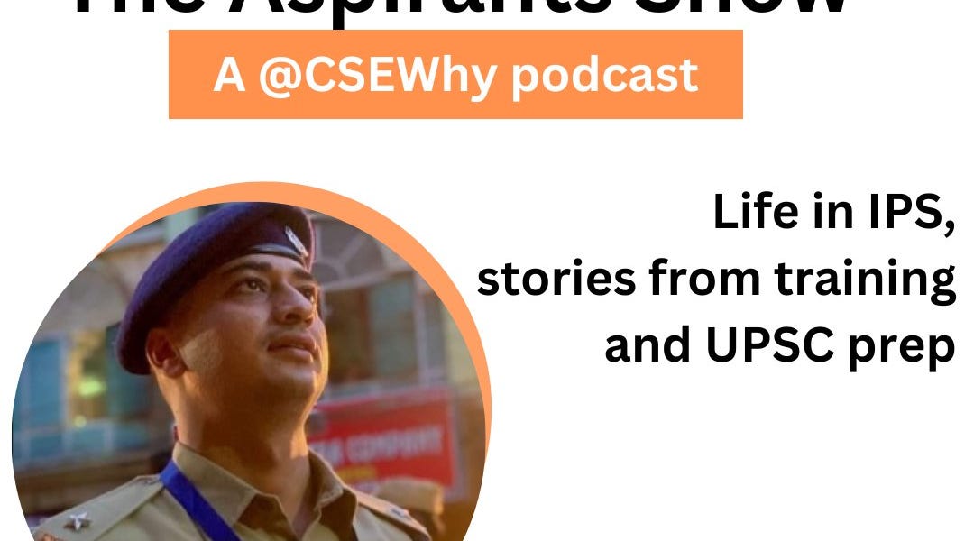 #103: IPS Rajesh Mohan | The Aspirants Show