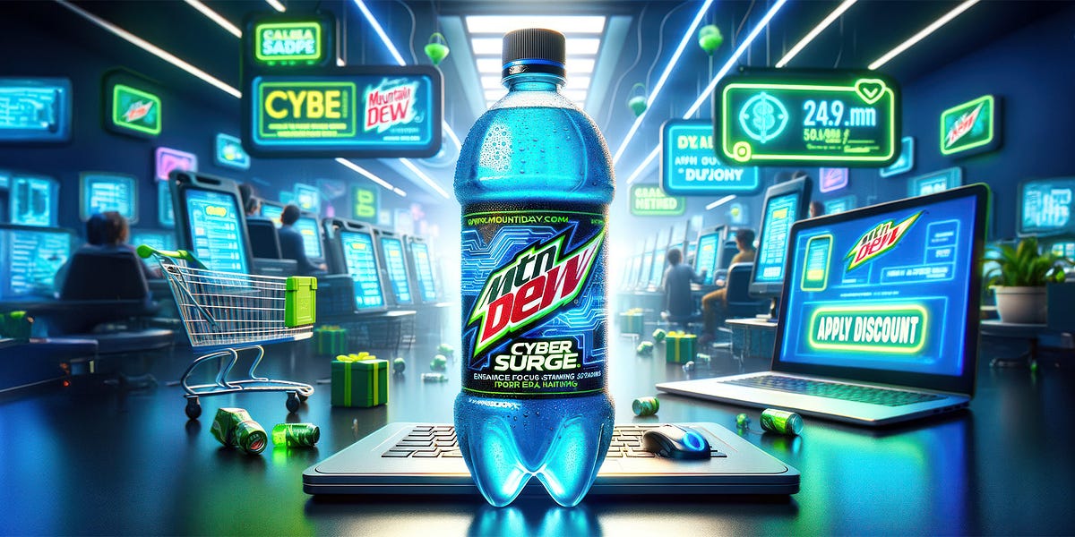 Mountain Dew Cyber Surge - by Dré Labre