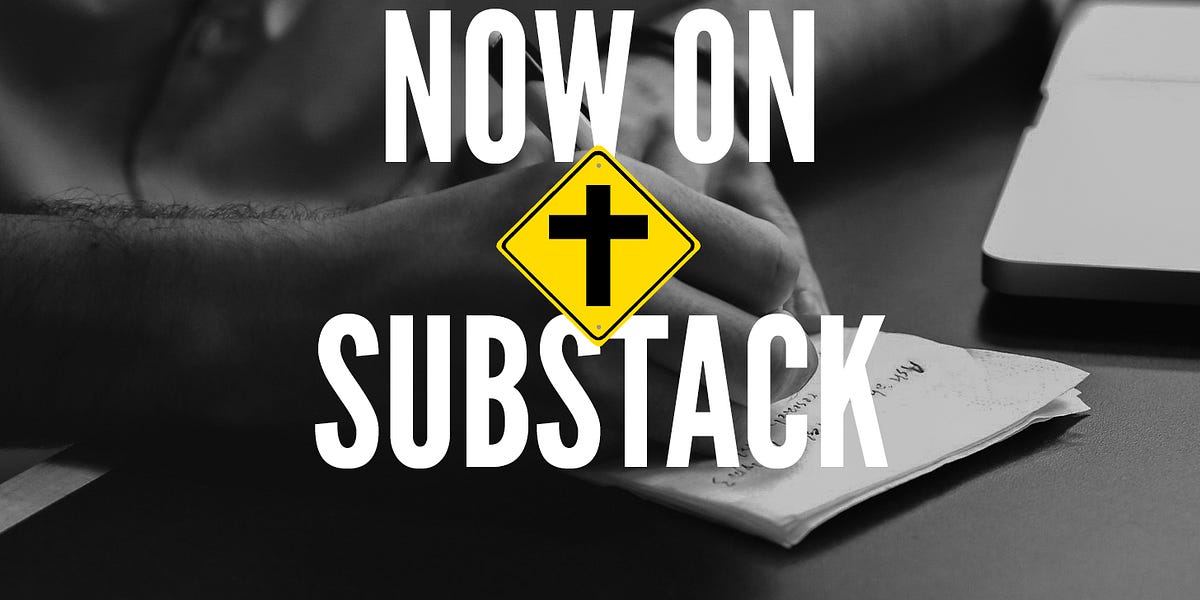 Why substack? - by Chad Torgerson - Directional Faith