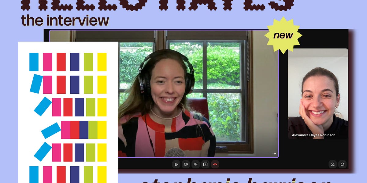 The Hello Hayes Interview: Stephanie Harrison of The New Happy