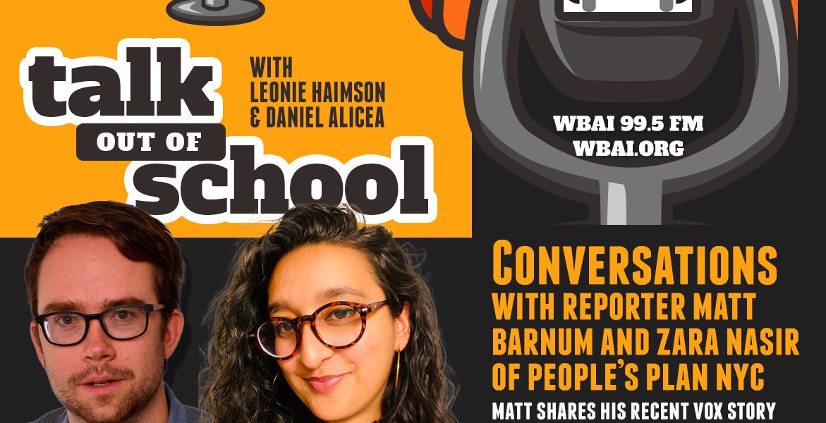 Conversations with Reporter Matt Barnum & Zara Nasir, Director of The ...