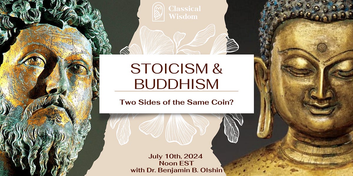 Stoicism and Buddhism: Two Sides of the Same Coin?