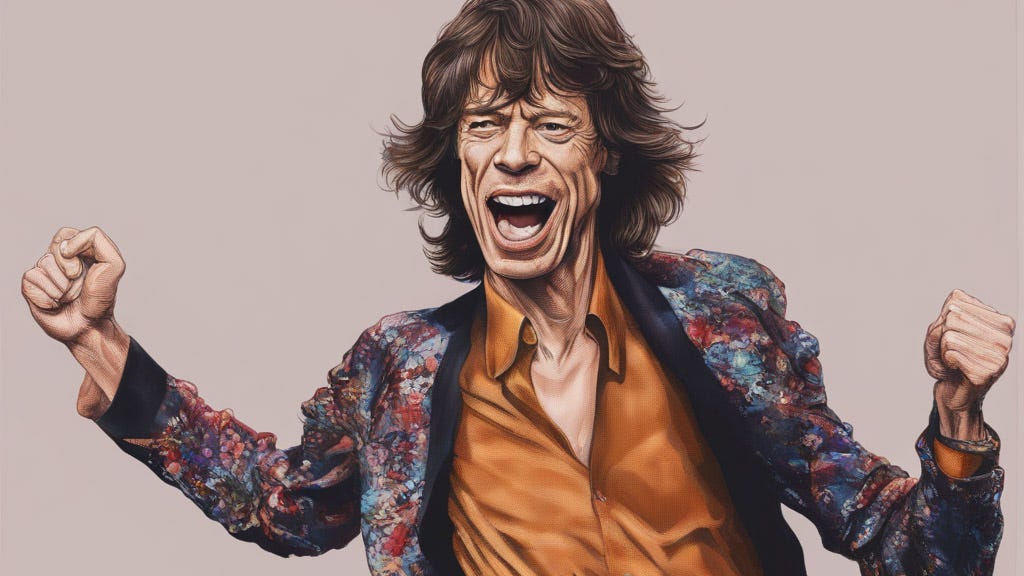 Mick Jagger y su lección de vida bailando en una discoteca