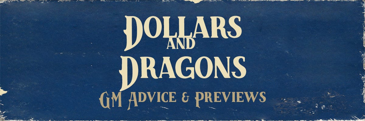 StartPlaying Games Advertisement FAQ - Dollars & Dragons
