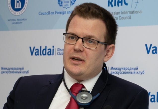 Glenn Diesen : "Notre domination est la condition de la paix"