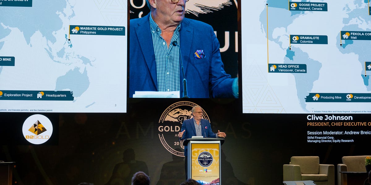 ‘We’re back’ says B2Gold’s Clive Johnson