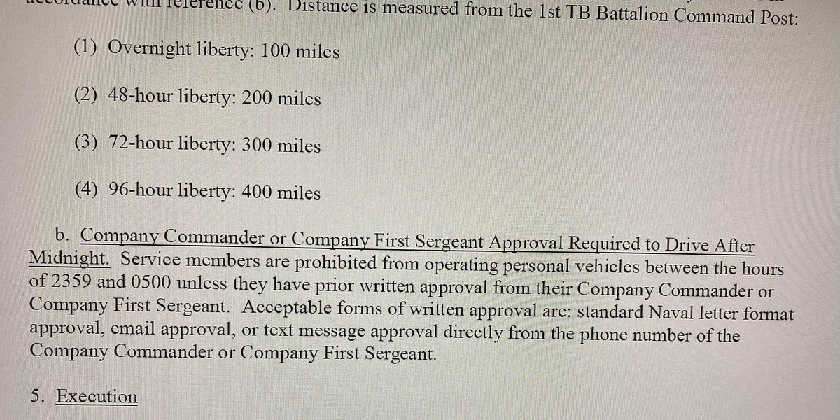 Loss of Trust and Confidence in the Every Day Marine