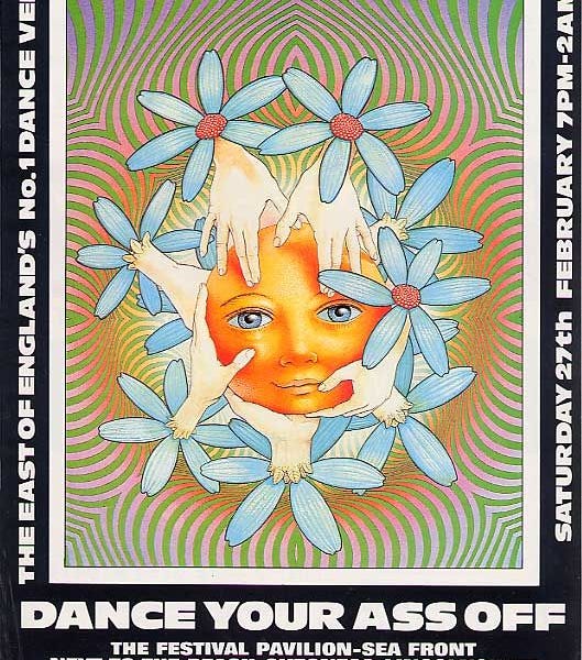 The incredible design of English rave flyers from the 1980s
