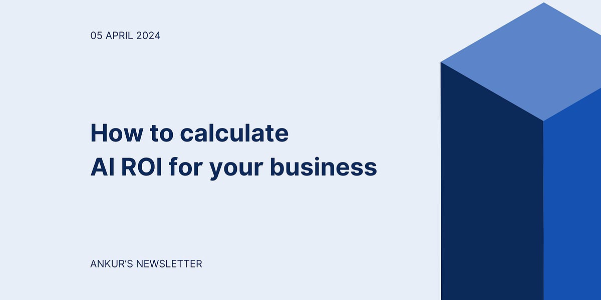 How to calculate AI ROI for your business