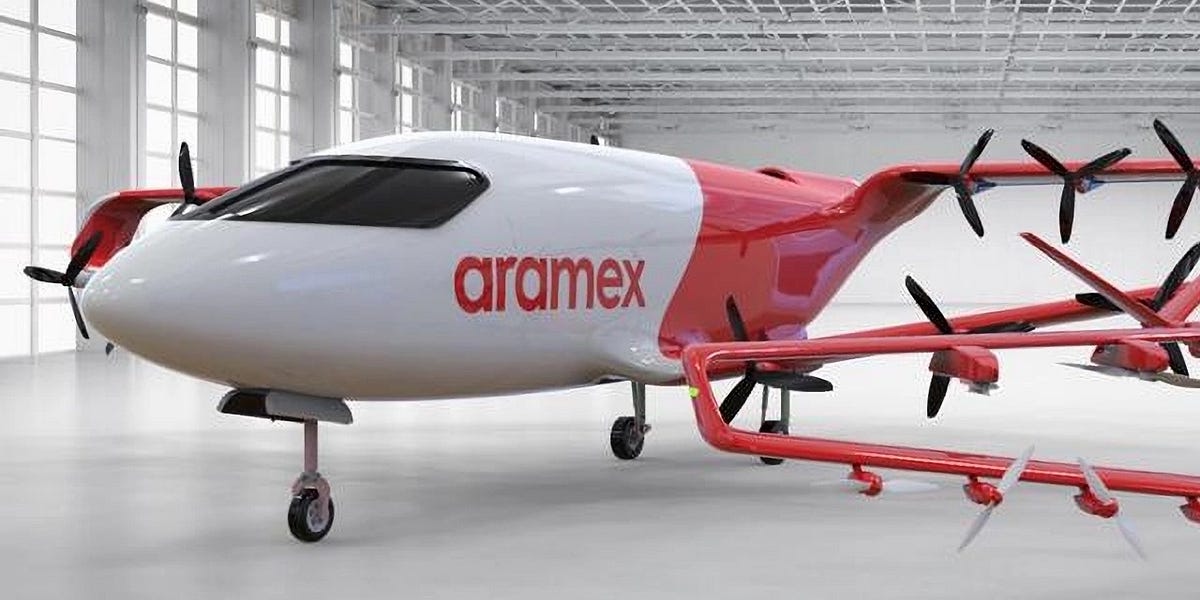 Aramex plans VTOL cargo ops; UAE AI readiness report
