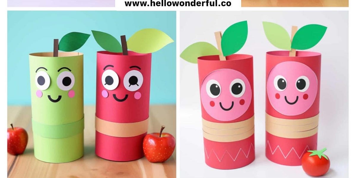 Cute A+ Apple Crafts 🍎 - Hello, Wonderful