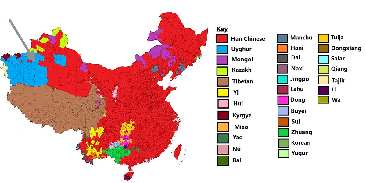 The prehistoric genetic roots of the Chinese