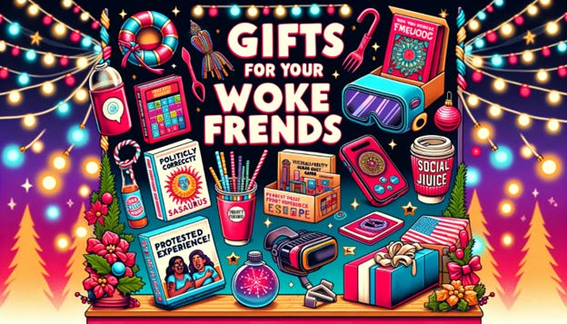 Gift Ideas for your Woke Friends - by Dwight Patel
