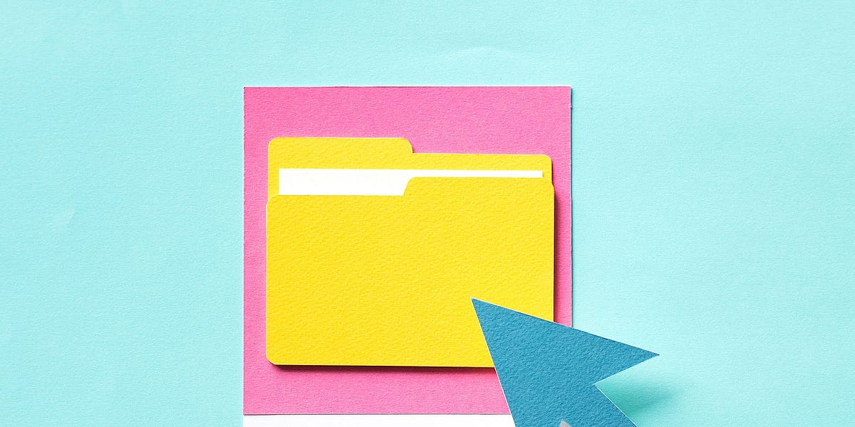 Drag and drop using the right mouse button for more options