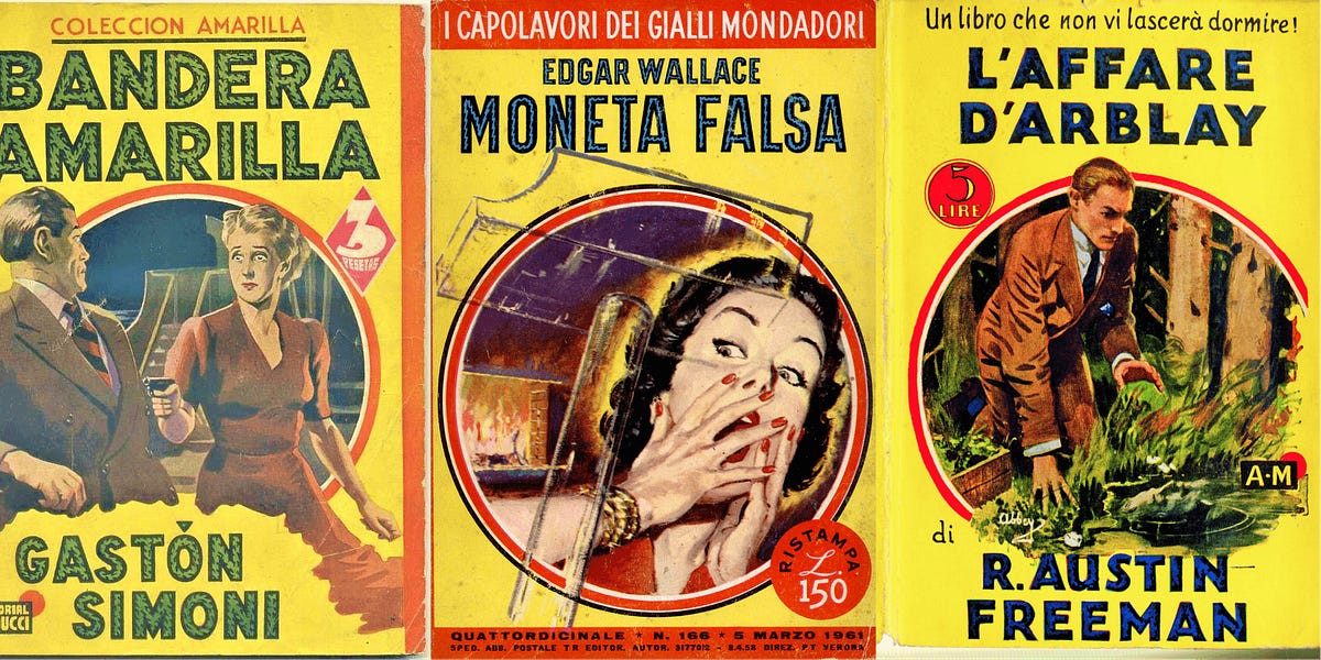Murders Most Euro: The Pulp Roots of Giallo and Krimi