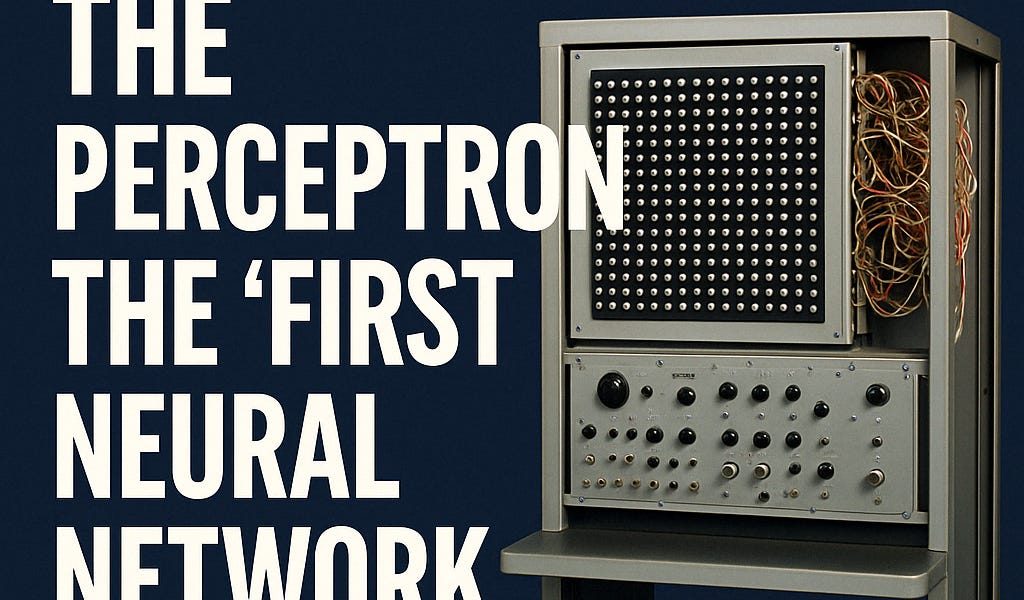 The Perceptron: How a Failed 1950s Robot Brain Accidentally Launched ...